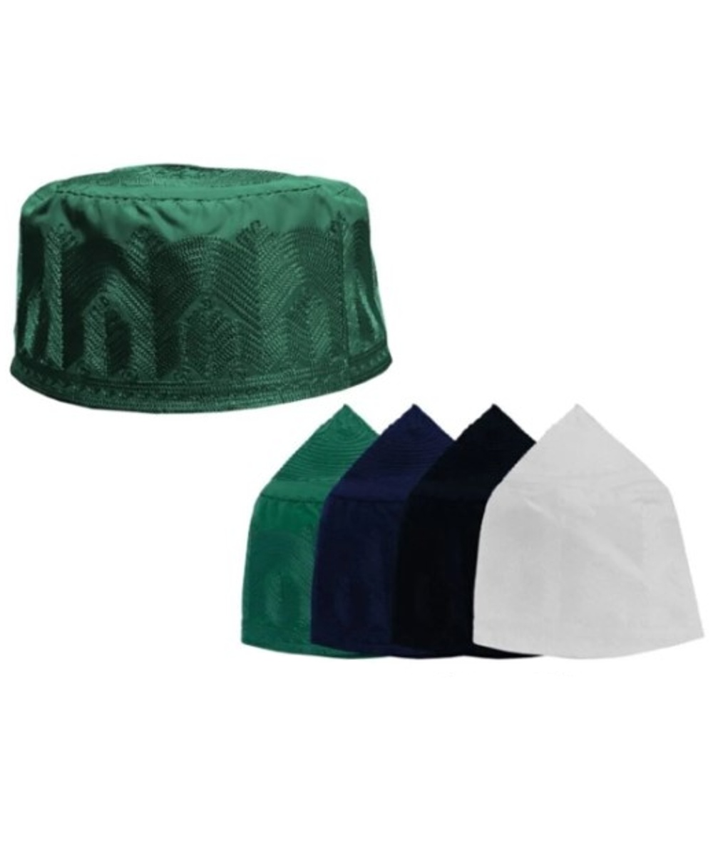 Namaz Takkesi Topbaş Hafız Işlemeli Takke - Siyah - 104.17 TL + KDV