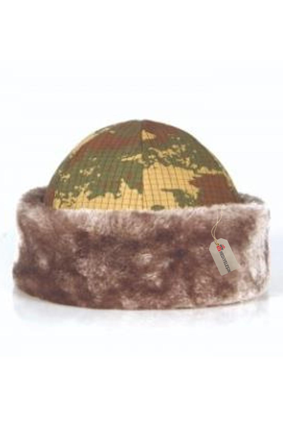 BÖRK, KALPAK, Geleneksel Kayı Alp Şapkası, KAMUFLAJ - 3030 - 295.45 TL ...