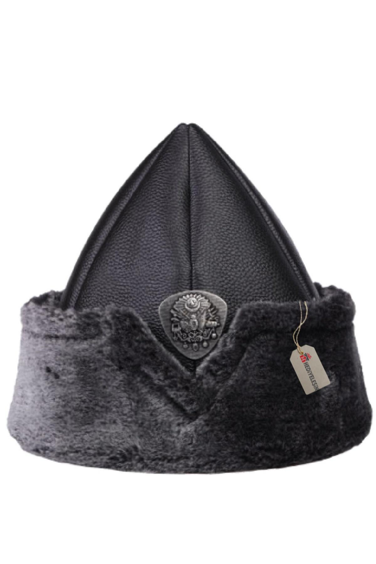 BÖRK, KALPAK, Geleneksel Kayı Alp Şapkası, Siyah, ÇOCUK - 2019 - 309.09 ...